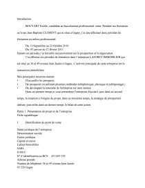 dossier de prospection bts ci