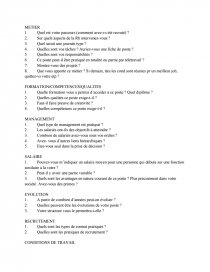 PDF Télécharger questionnaire mÃ©tier exemple Gratuit PDF | PDFprof.com