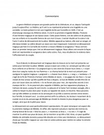 ÉTUDE LITTÉRAIRE ACTE II DE MÉDÉE DE CORNEILLE (1635