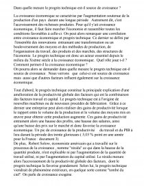 technique de dissertation économique