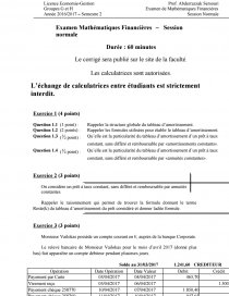 exercice corrigé math financière pdf les annuités PDF Cours,Exercices ...