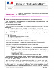 Titre professionnel - Comptable assistant