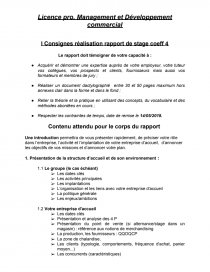 une note de cadrage exemple