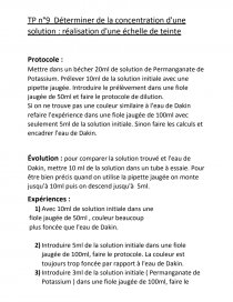 tp concentration molaire seconde